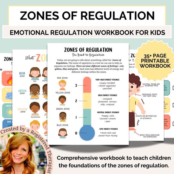 Zones of Regulation - Etsy