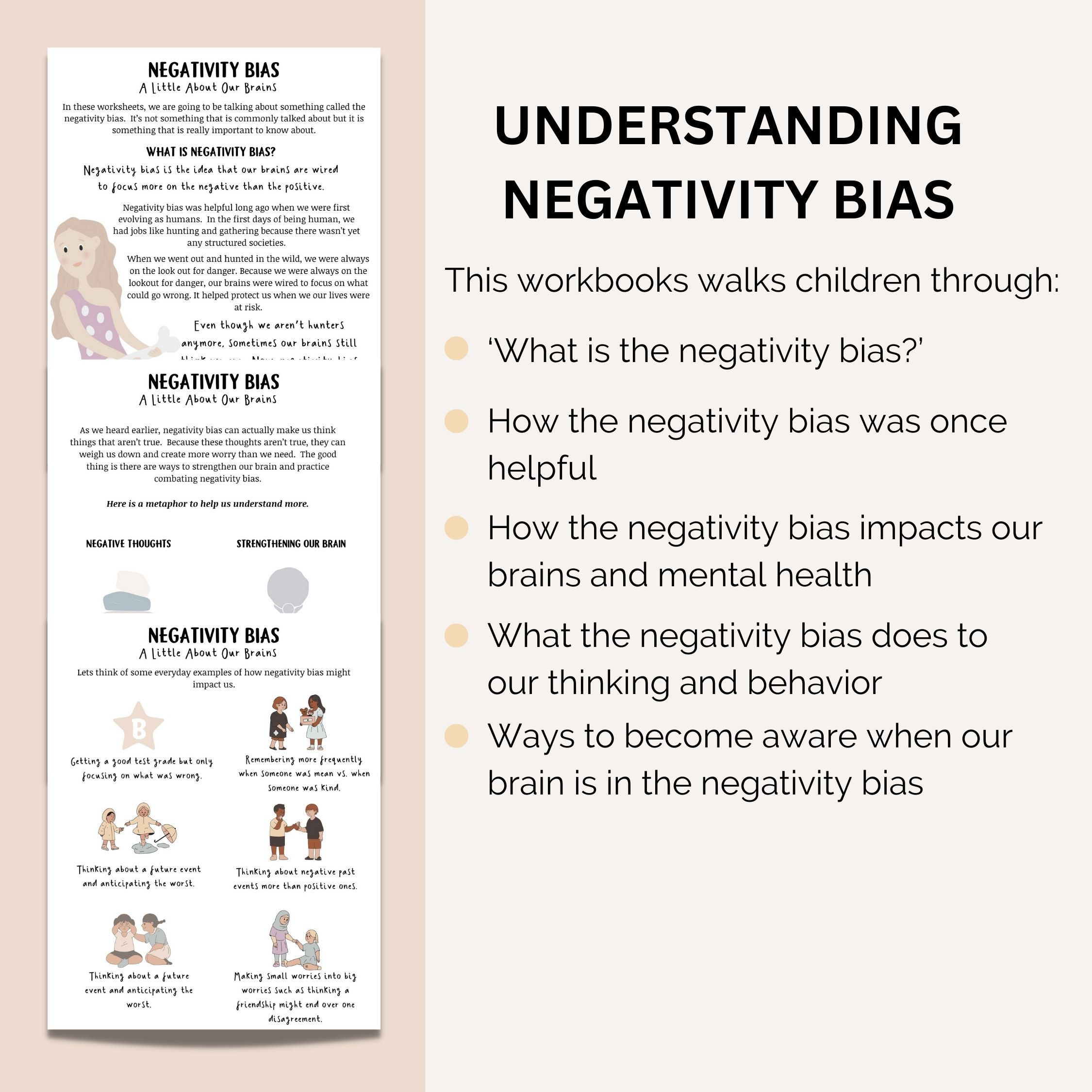 Anxiety Workbook for Kids, Coping Skills for Children, Play Therapy ...