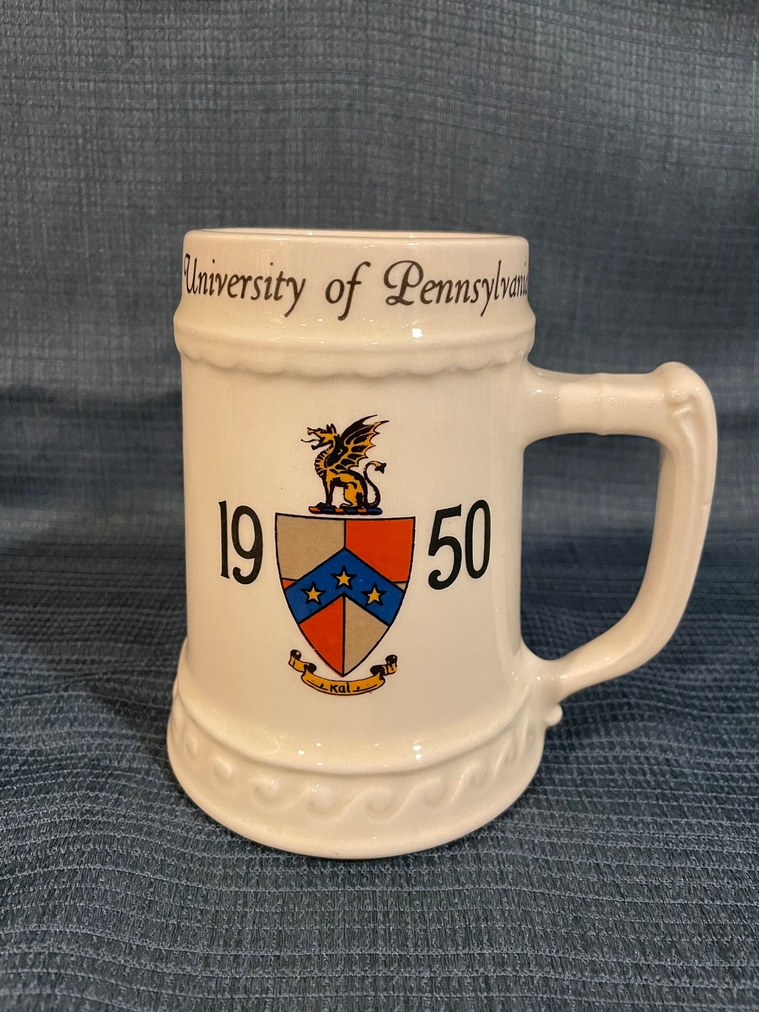 Ivy League University of Pennsylvania Beer Stein - 1950 Beta Theta Pi ...