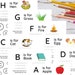Alphabet Worksheet / Handwriting Printable / Letter Tracing / Alphabet ...