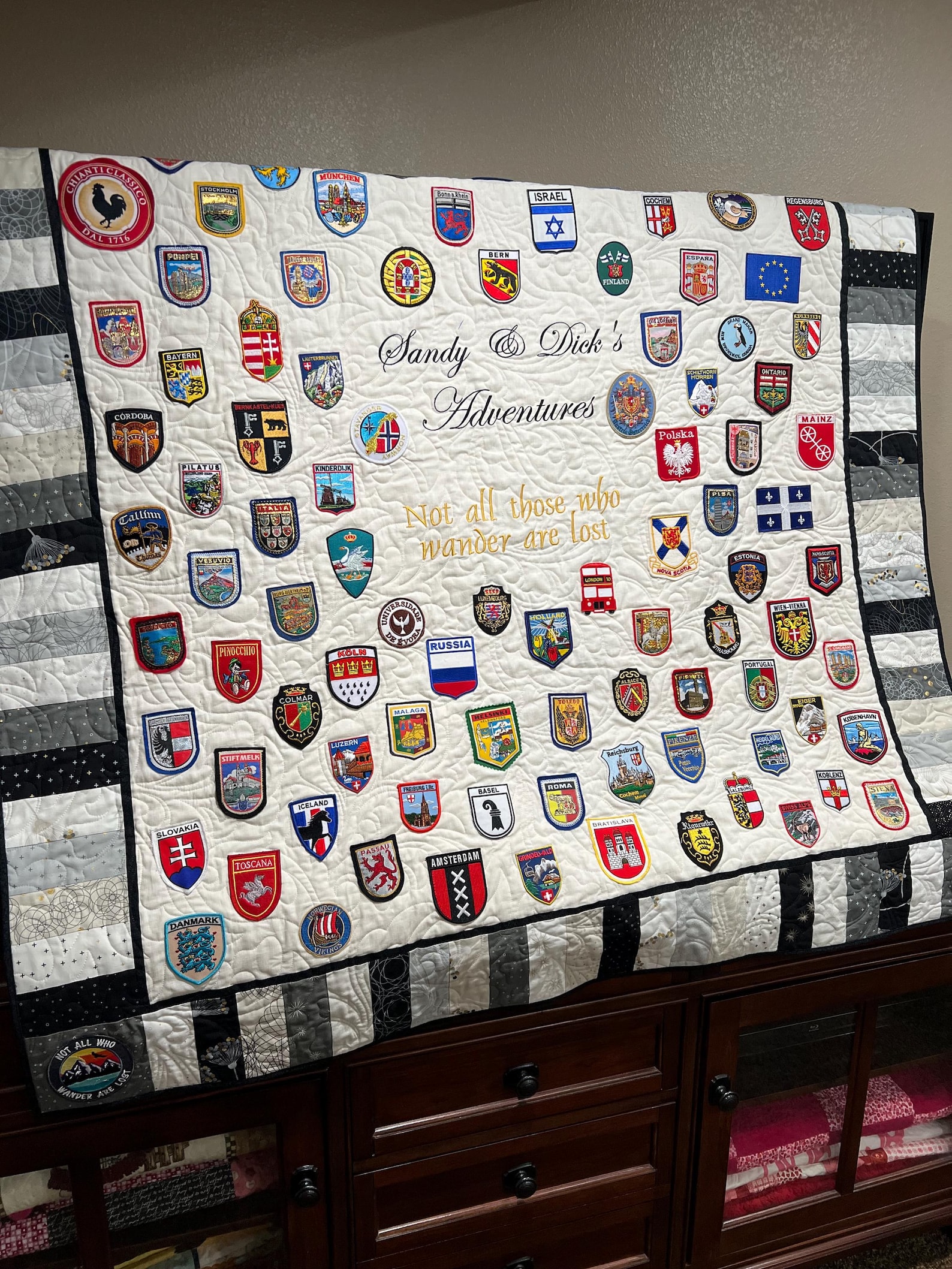 Personalized Sewing of Patches to Memory Quilt - Etsy