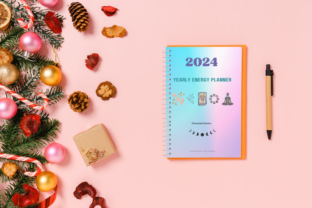 2024 Yearly Energy Planner Download for Print Version - Etsy