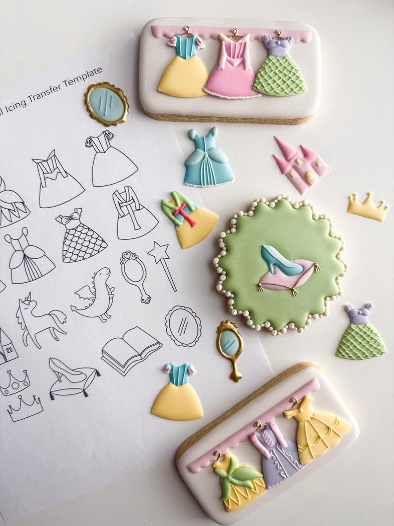Princess Transfer Sheet - Etsy