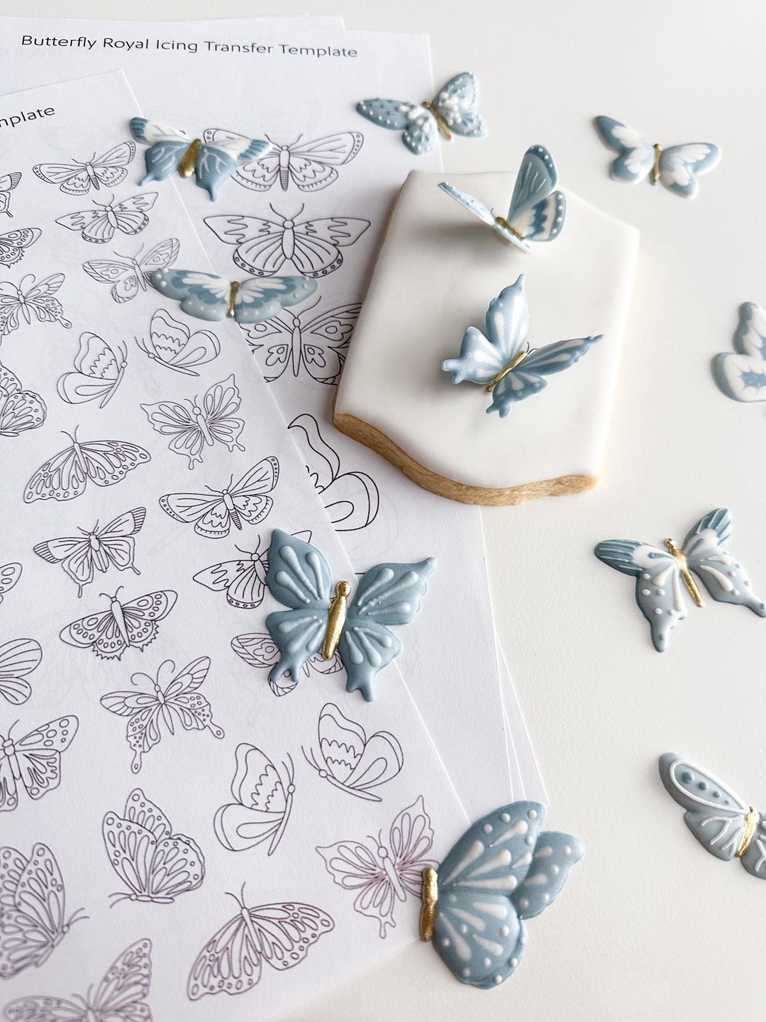Butterfly Transfer Sheet - Etsy