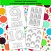 0-20 Number Dot Marker Coloring Pages for Kids and Toddlers | Do a Dot ...