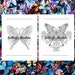 Butterfly Mandala Coloring Pages: 45 Printable Designs (PDF Download ...