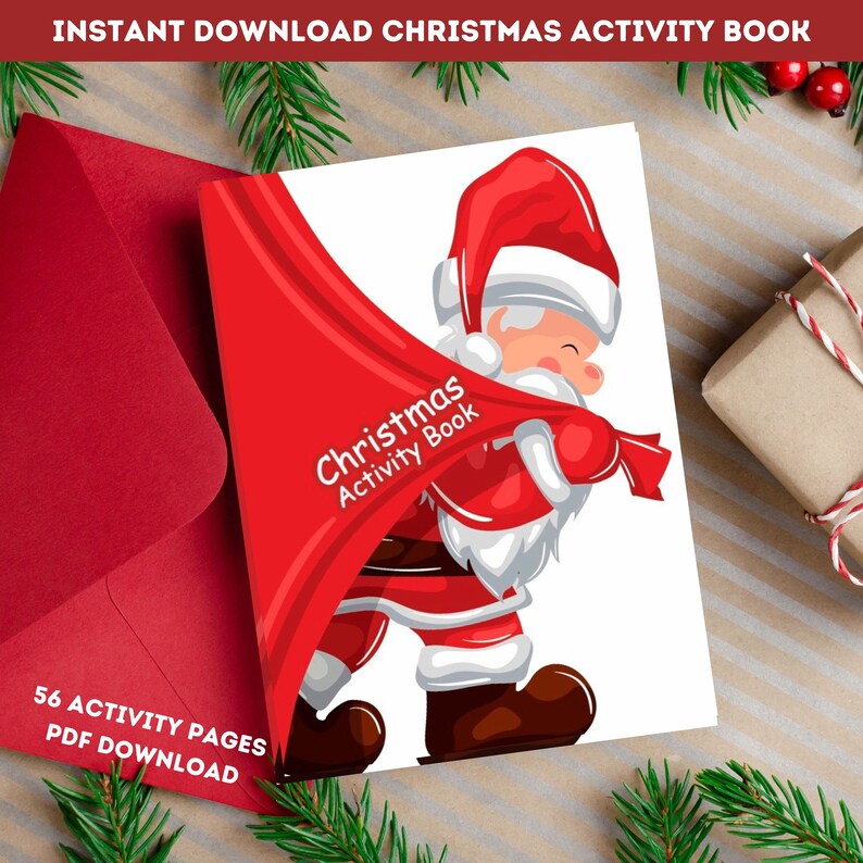 Printable Christmas Activities, Christmas Activity Bundle, Kid's ...