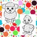 Farm Animal Dot Marker Coloring Pages: Toddler & Preschool Activity ...