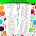 0-20 Number Dot Marker Coloring Pages for Kids and Toddlers | Do a Dot ...