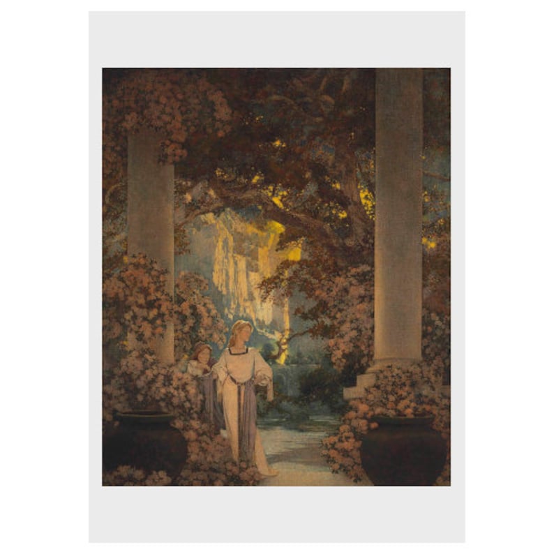 Maxfield Parrish, Land of Make-believe, Golden Age of Illustration ...