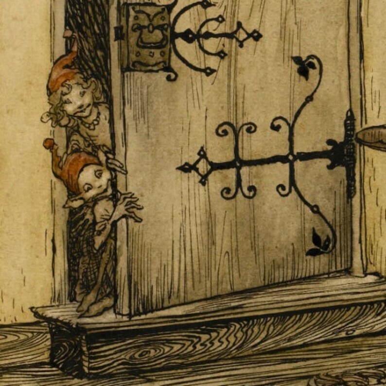 Arthur Rackham, Midsummer-night's Dream, Fairy, Tale, Print ...