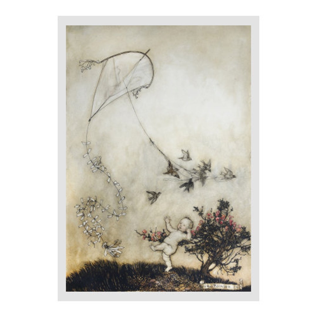 Arthur Rackham - an Illustration From "peter Pan in Kensington Gardens ...