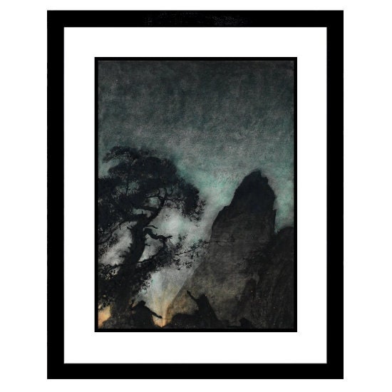 Arthur Rackham, Norns, Siegfried, Twilight, Fairy, Tale, Print ...