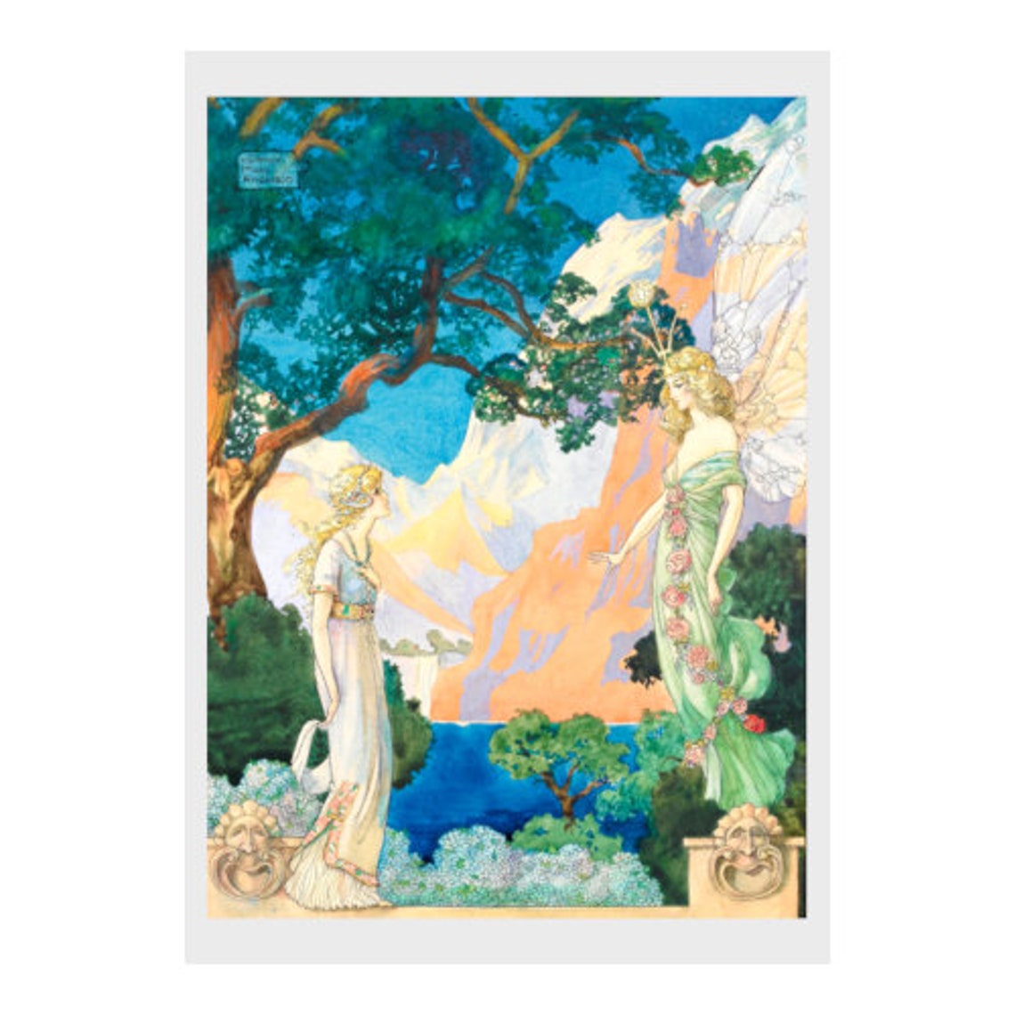 Florence Anderson, Black Princess, Brazil, Azulina, Fairy, Tale, Print ...