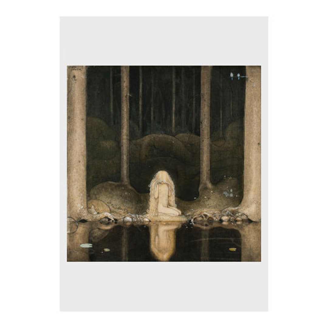John Bauer, Tuvstarr, Myth, Legend, Fairy, Tale, Print, Illustration ...