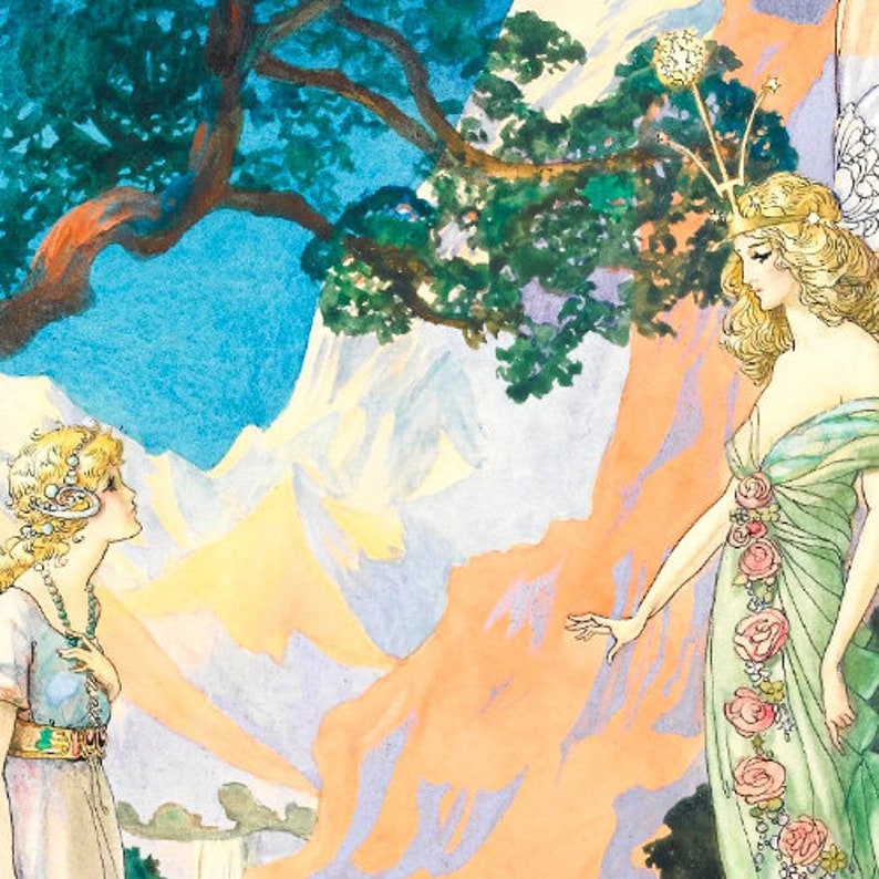 Florence Anderson, Black Princess, Brazil, Azulina, Fairy, Tale, Print ...