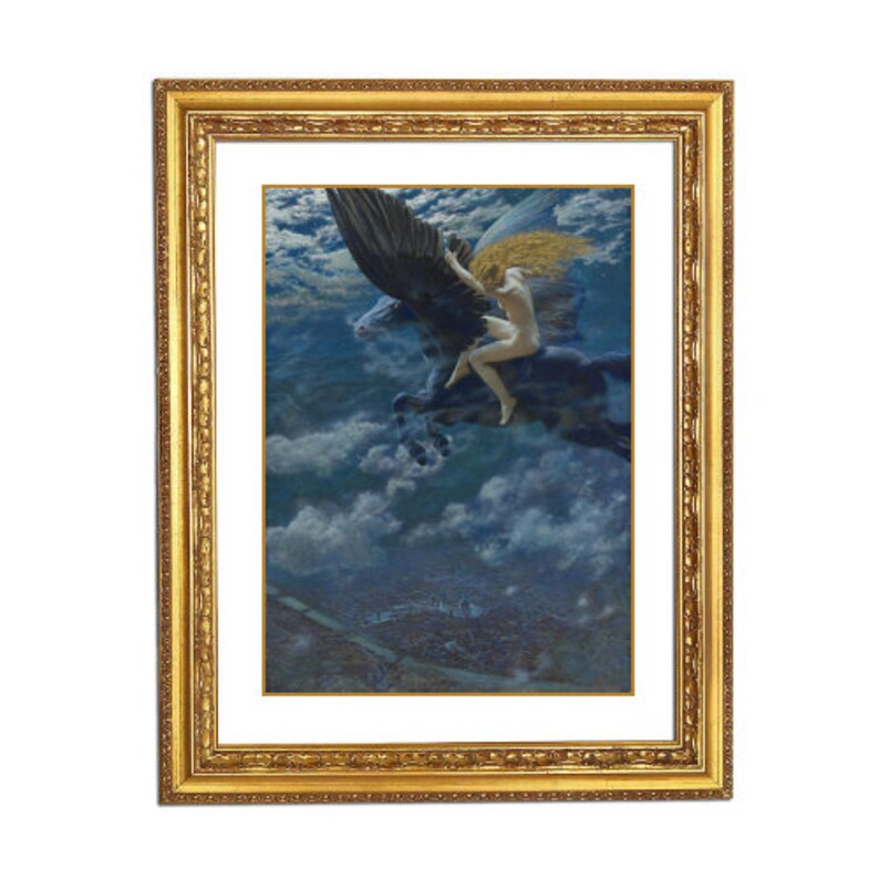 Edward Robert Hughes, Dream Idyll, Valkyrie, Myth, Legend, Fairy, Tale ...