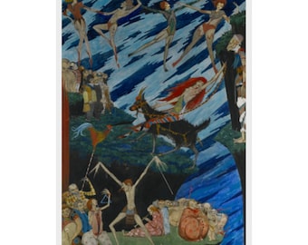 Harry Clarke, Faust, Goethe, Frontispiece, Tale, Print, Illustration ...