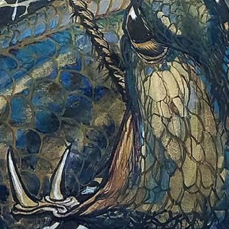 Arthur Rackham - 'the Sea Battle': Thor, Hymir and the Midgard Serpent ...