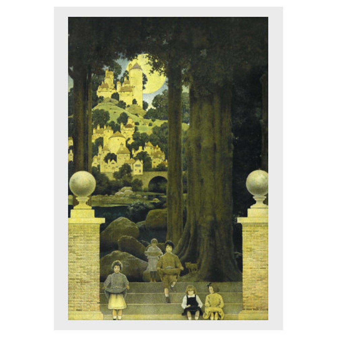 Maxfield Parrish, Sugar-plum Tree, Poems, Childhood, Myth, Legend ...
