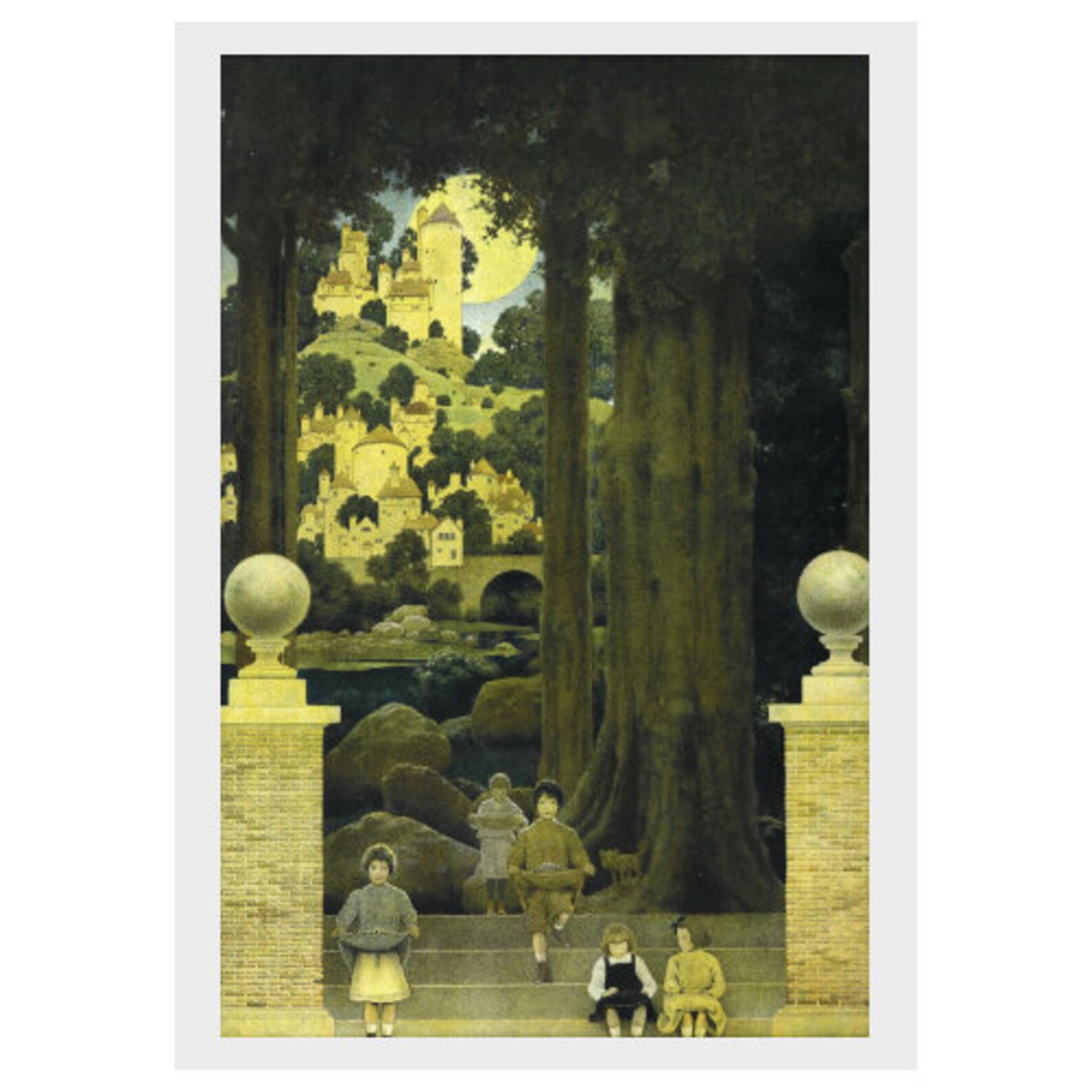 Maxfield Parrish, Sugar-plum Tree, Poems, Childhood, Myth, Legend ...