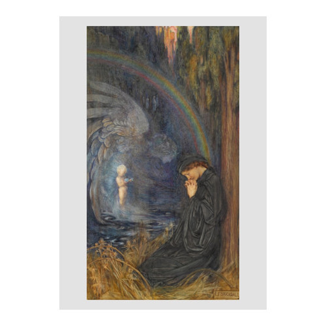 Eleanor Fortescue Brickdale - 'the Posthumous Child': Posters and Cards ...