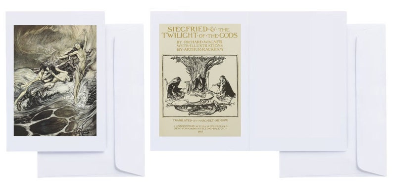 Arthur Rackham siegfried & the Twilight of the - Etsy