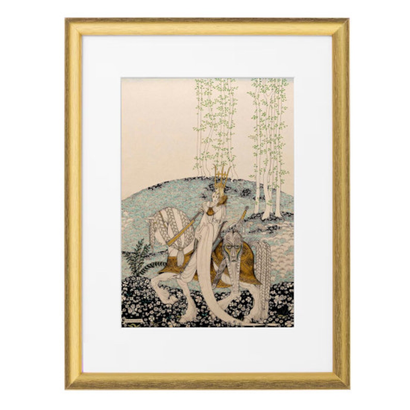 Kay Nielsen - 'then He Coaxed Her Down and Took Her Home' From "east of ...