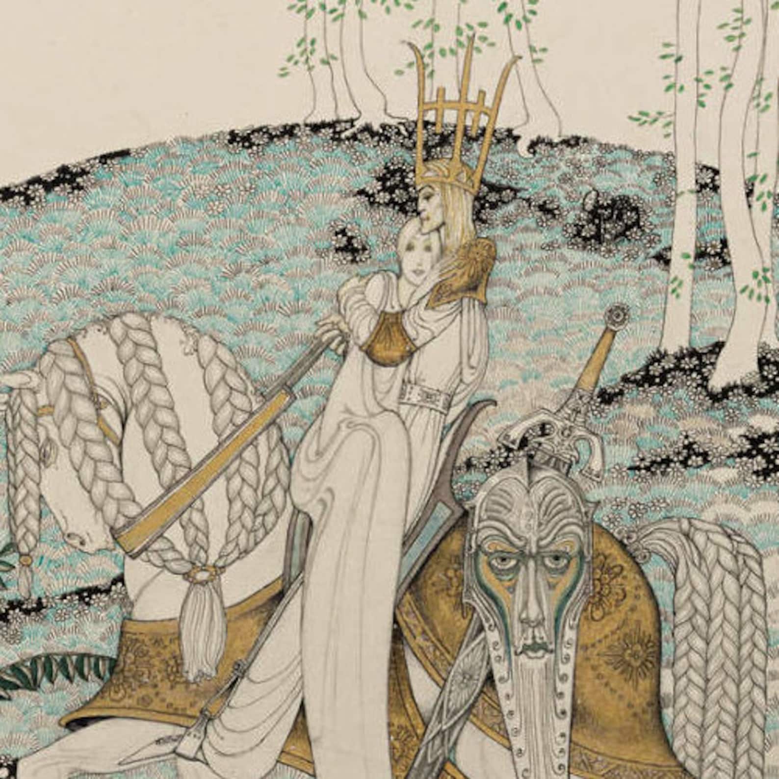 Kay Nielsen - 'then He Coaxed Her Down and Took Her Home' From "east of ...