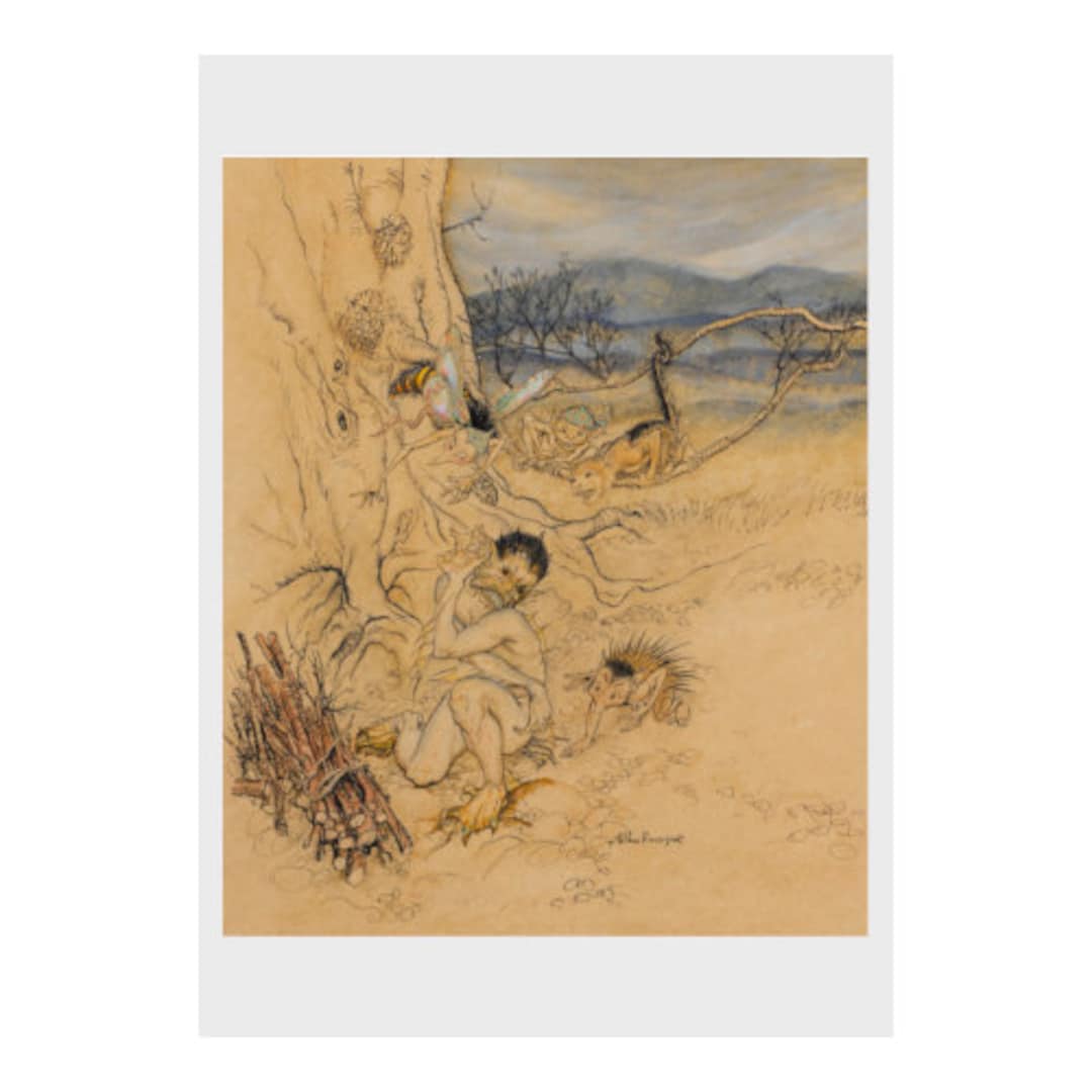 Arthur Rackham, Tempest, Shakespeare, Fairy, Tale, Print, Illustration ...