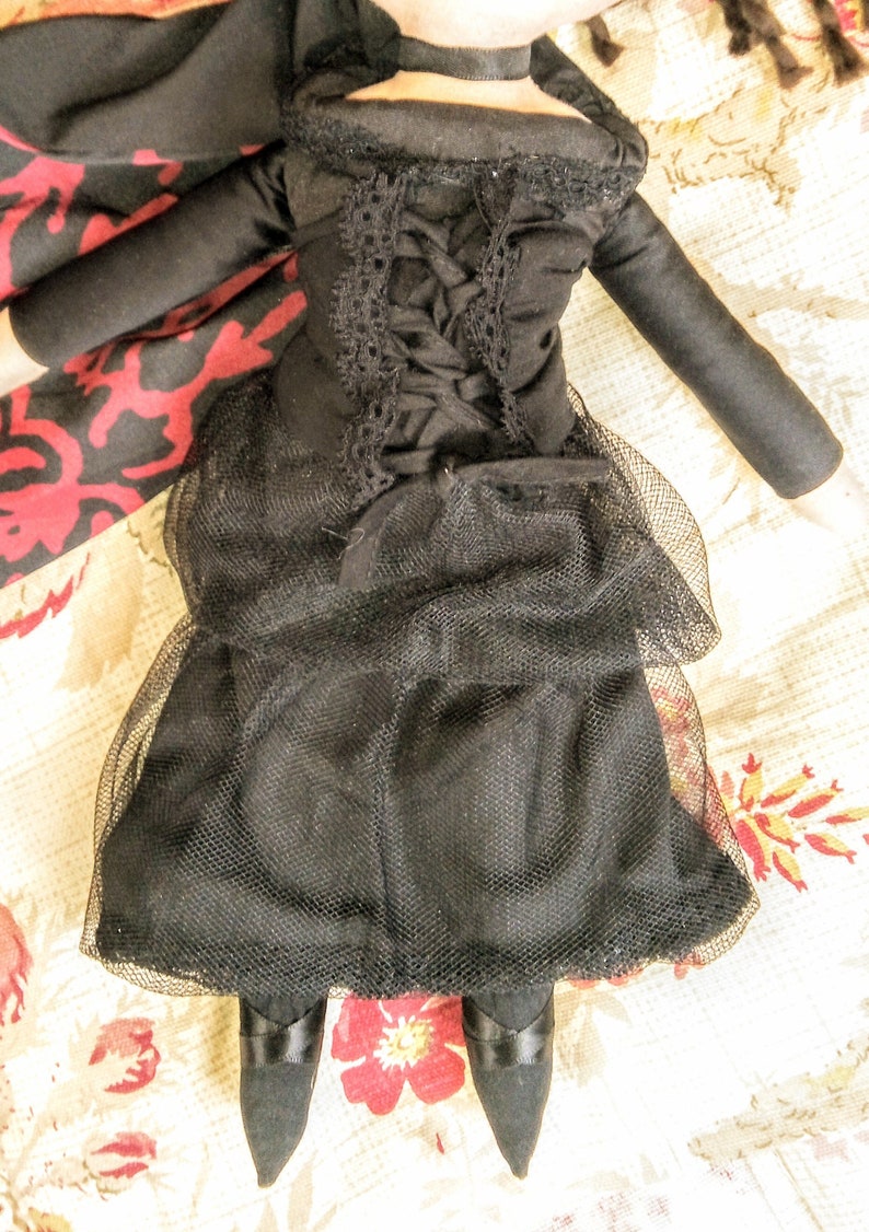 Bellatrix Doll Harry Potter Inspired Doll Bellatrix - Etsy