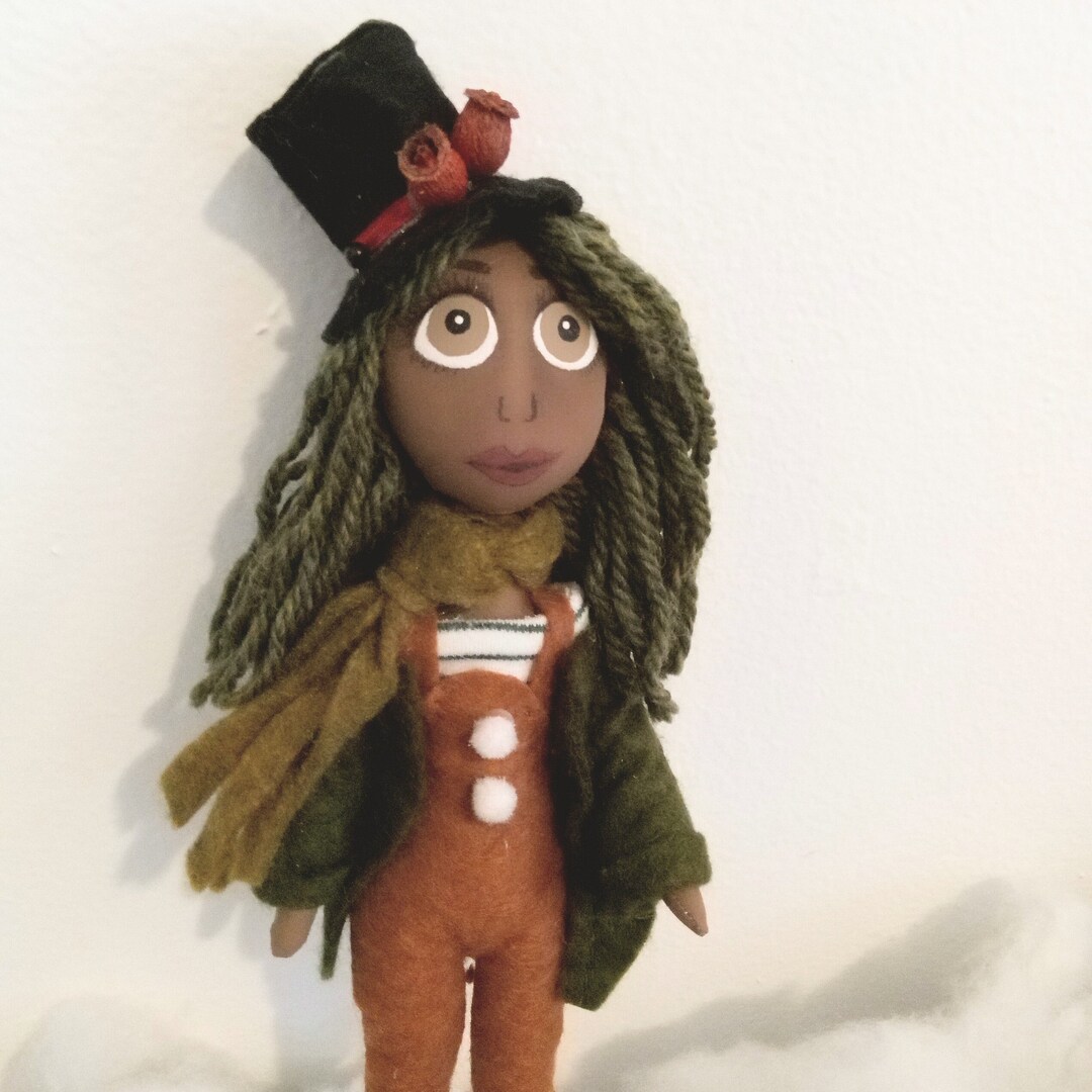 Christmas Elf Doll Christmas Elf With Top Hat Elf Doll - Etsy