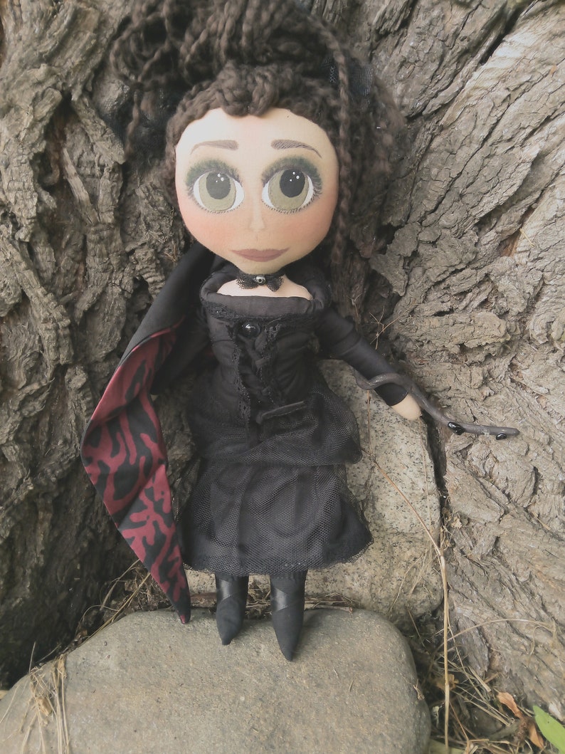 Bellatrix Doll Harry Potter Inspired Doll Bellatrix - Etsy