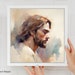 Jesus ART PRINT - in Humility Our Savior by Jay Bryant Ward | Jesus ...