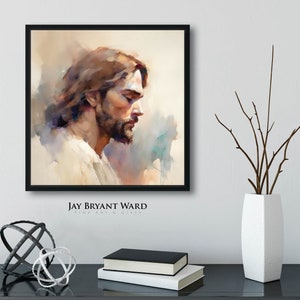 Jesus ART PRINT in Humility Our Savior by Jay Bryant Ward Jesus Picture ...