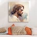 Jesus ART PRINT - in Humility Our Savior by Jay Bryant Ward | Jesus ...