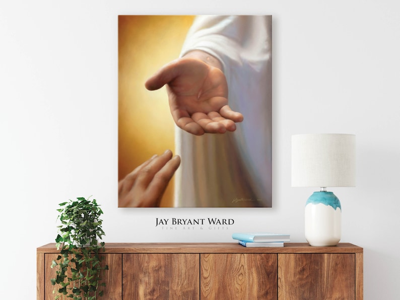 ART PRINT Within Our Grasp by Jay Bryant Ward Fine Art Framed Canvas ...