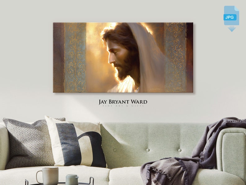 DESCARGA de arte IMPRIMIBLE de Jesús Divino Redentor por Jay - Etsy España