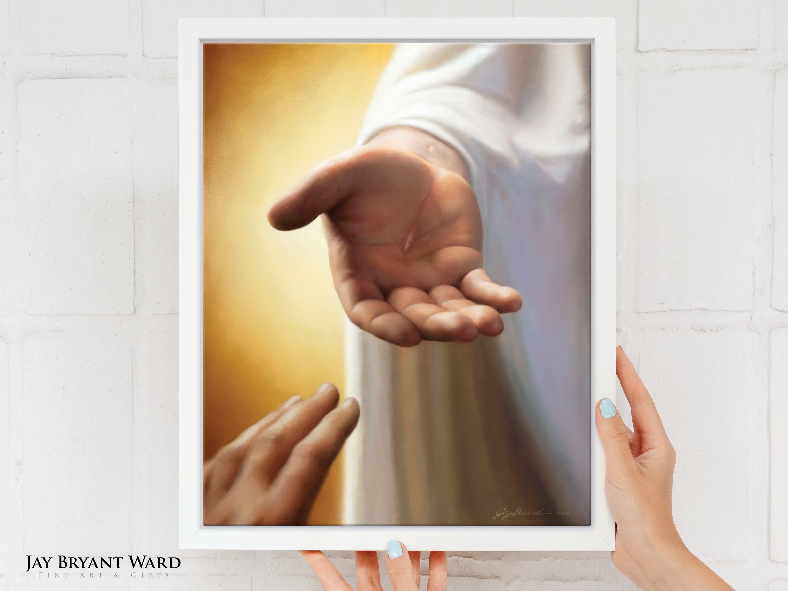 ART PRINT Within Our Grasp by Jay Bryant Ward Fine Art Framed Canvas ...