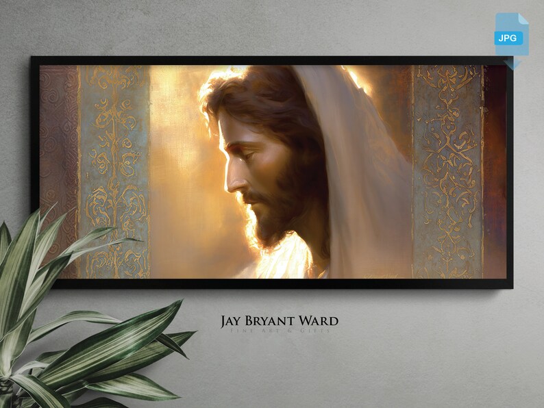DESCARGA de arte IMPRIMIBLE de Jesús Divino Redentor por Jay - Etsy España