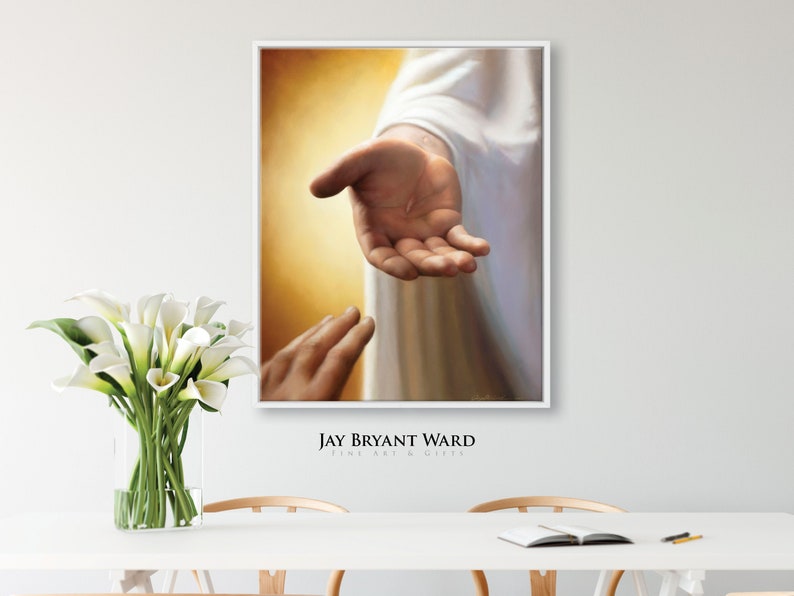 ART PRINT Within Our Grasp by Jay Bryant Ward Fine Art Framed Canvas ...