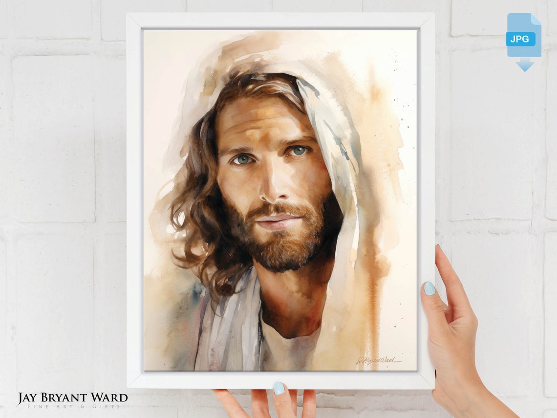 Gentile Savior PRINTABLE Art DOWNLOAD - by Jay Bryant Ward | Christian ...