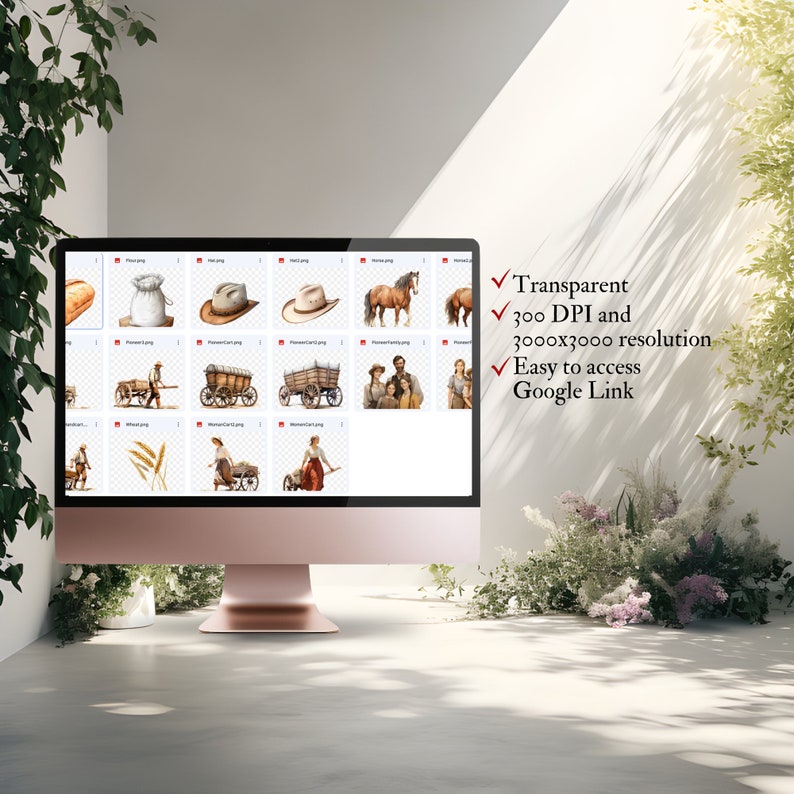 Pioneers Clip Art Pack Bible Christian LDS Transparent Background - Etsy