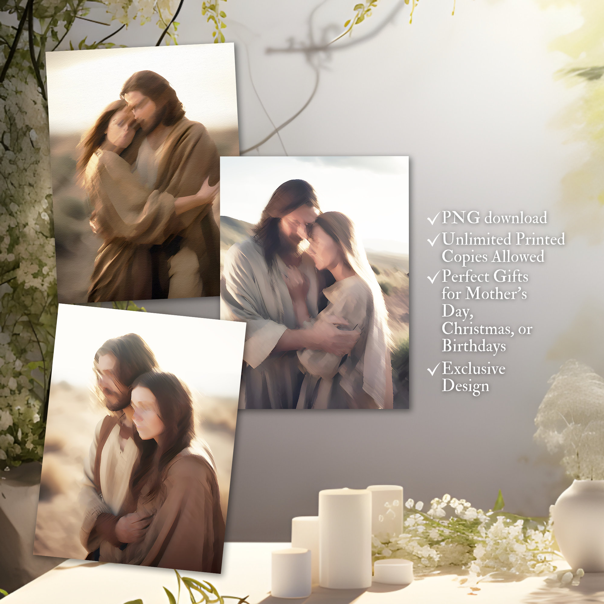 LDS Art Prints, Relief Society Birthday Gifts, Jesus and Daughters of ...
