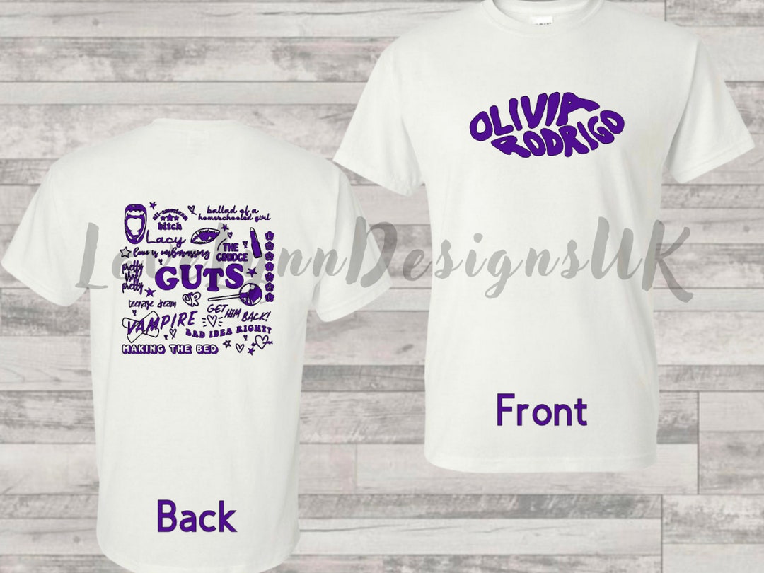 In the Style of Olivia Rodrigo Unofficial Unbranded Inspired, Graphic ...