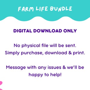 Farm Animal Coloring Pages, Bilingual Coloring Bundle, English Spanish ...