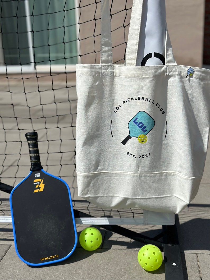 Pickleball Tote Bag - Etsy