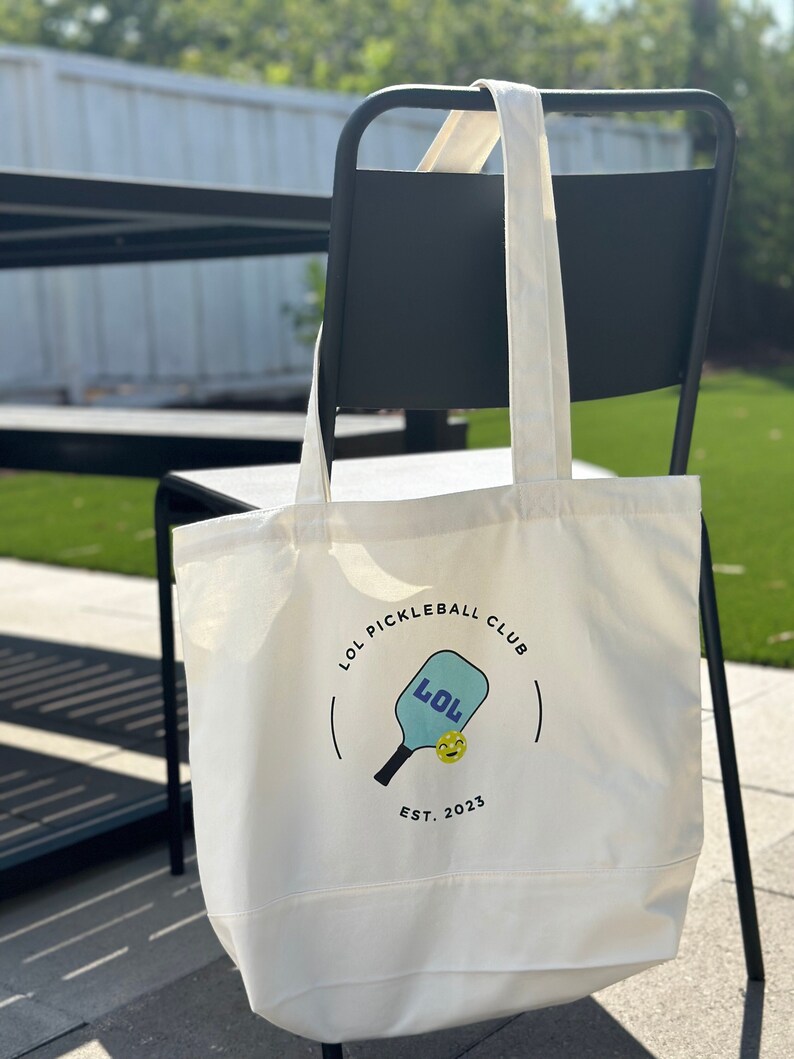 Pickleball Tote Bag - Etsy