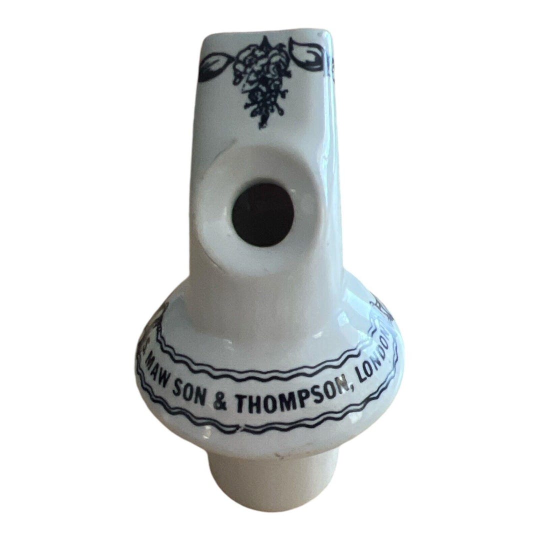 ANTIQUE MAWS & SON Earthenware Inhaler Mouthpiece Porcelain - Etsy