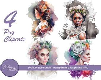 Watercolor Ocean Seashells Clipart Png. Digital Watercolor. Nautical ...